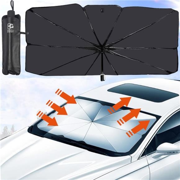 Other | Bogi Car Windshield Sun Shade Umbrella Foldable Car Window ...